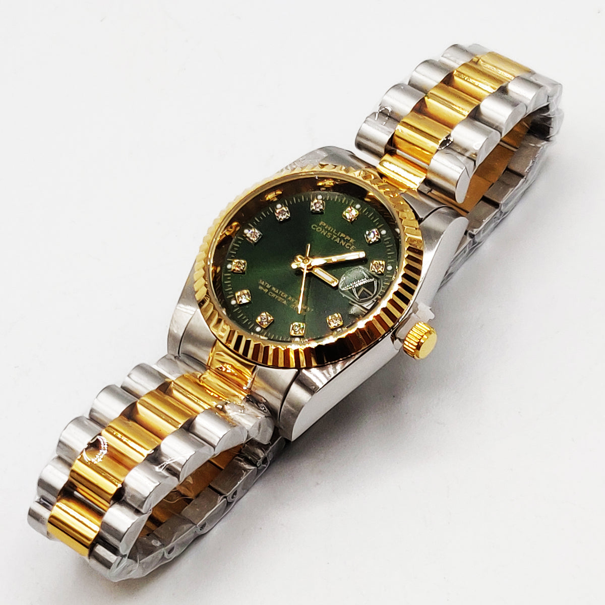Montre Philippe Constance 82004L Fond Vert – Hanan Channel