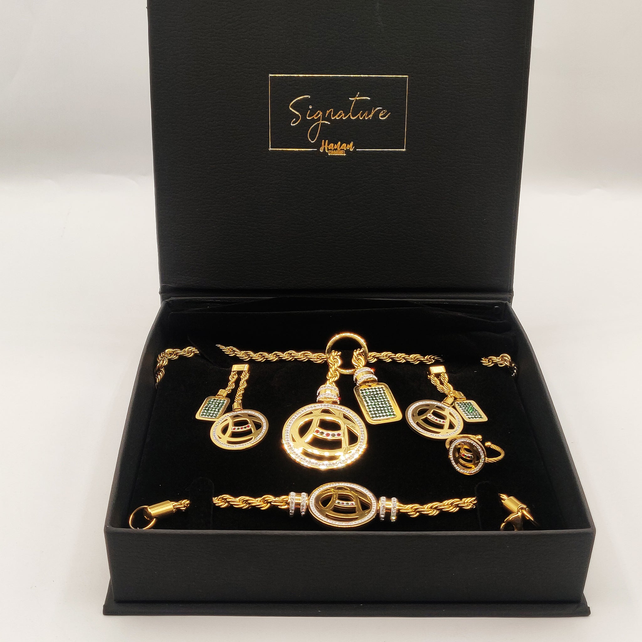 Coffret Parure Signature HC Luxe – Hanan Channel